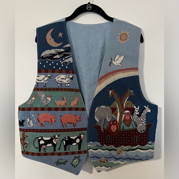 Jackets & Coats | Noahs Ark Handmade Vest 25 X 235 | Poshmark